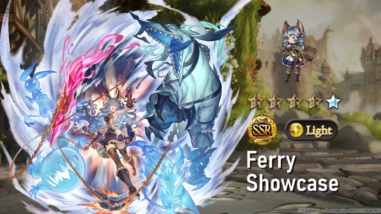 5★ Light SSR Ferry GBF Animation Showcase - YouTube