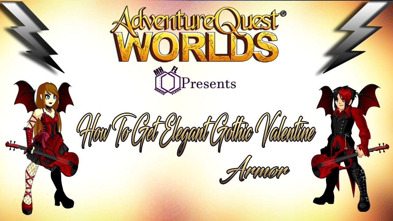 =AQW= How to get Elegant Gothic Valentine Armor - YouTube