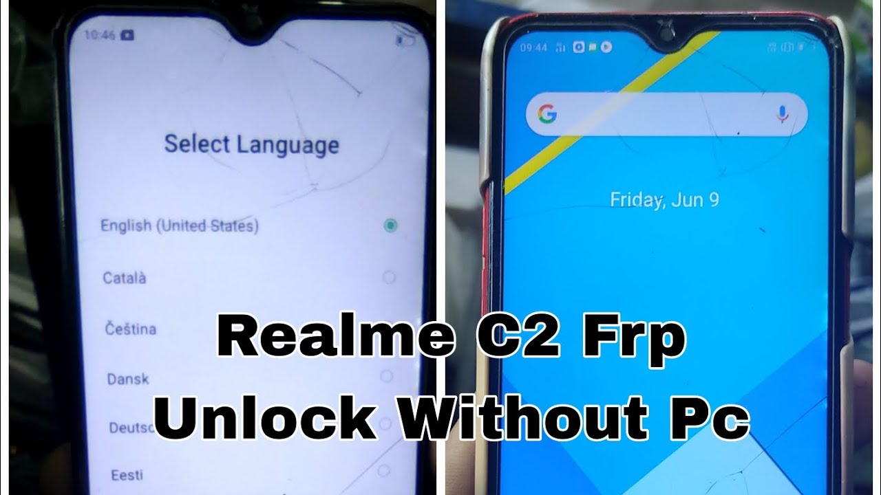 Realme C2 Frp Bypass Easy trick Oppo A1k Frp Bypass #frpbypass #frp ...