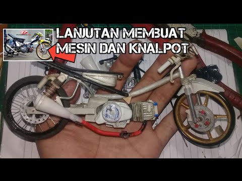 Tutorial membuat miniatur motor drag sleep engine//part 5 - YouTube