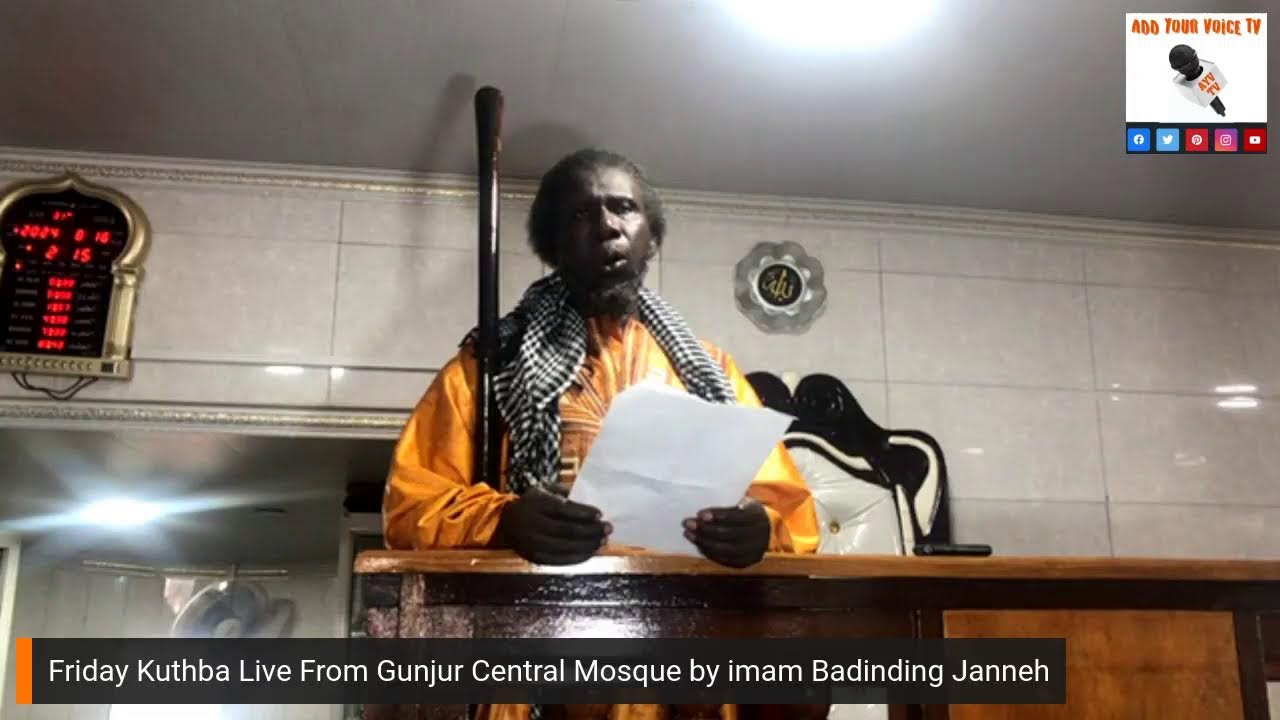 Friday Kuthba Live From Gunjur - YouTube