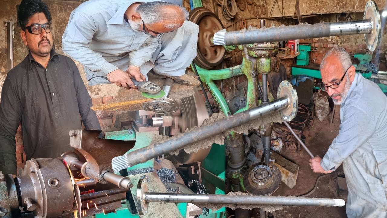 Production Process of Heavy Duty Truck Axle | Manufacturing Truck Rear ...