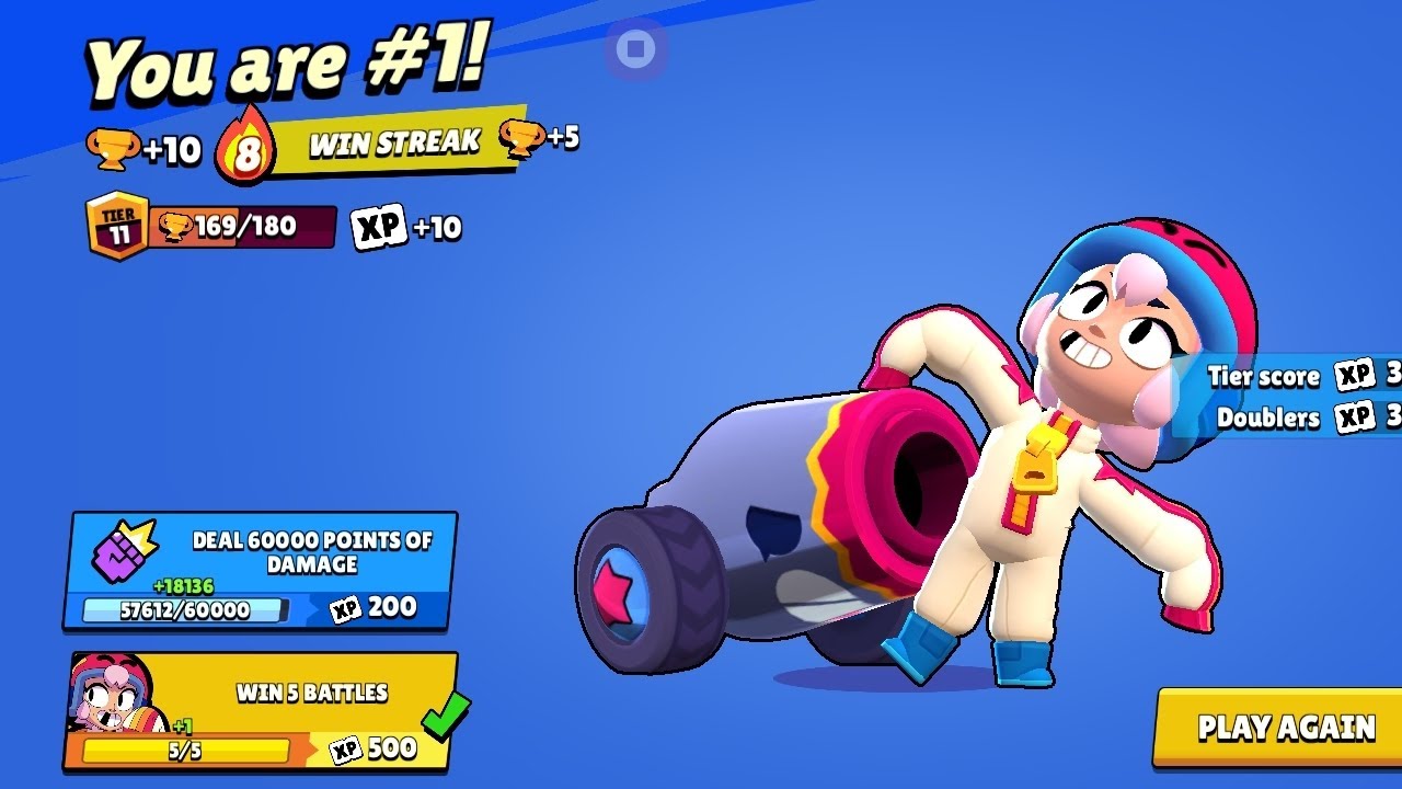 Brawl Stars 🤪 8 win streak, rank 1 - YouTube