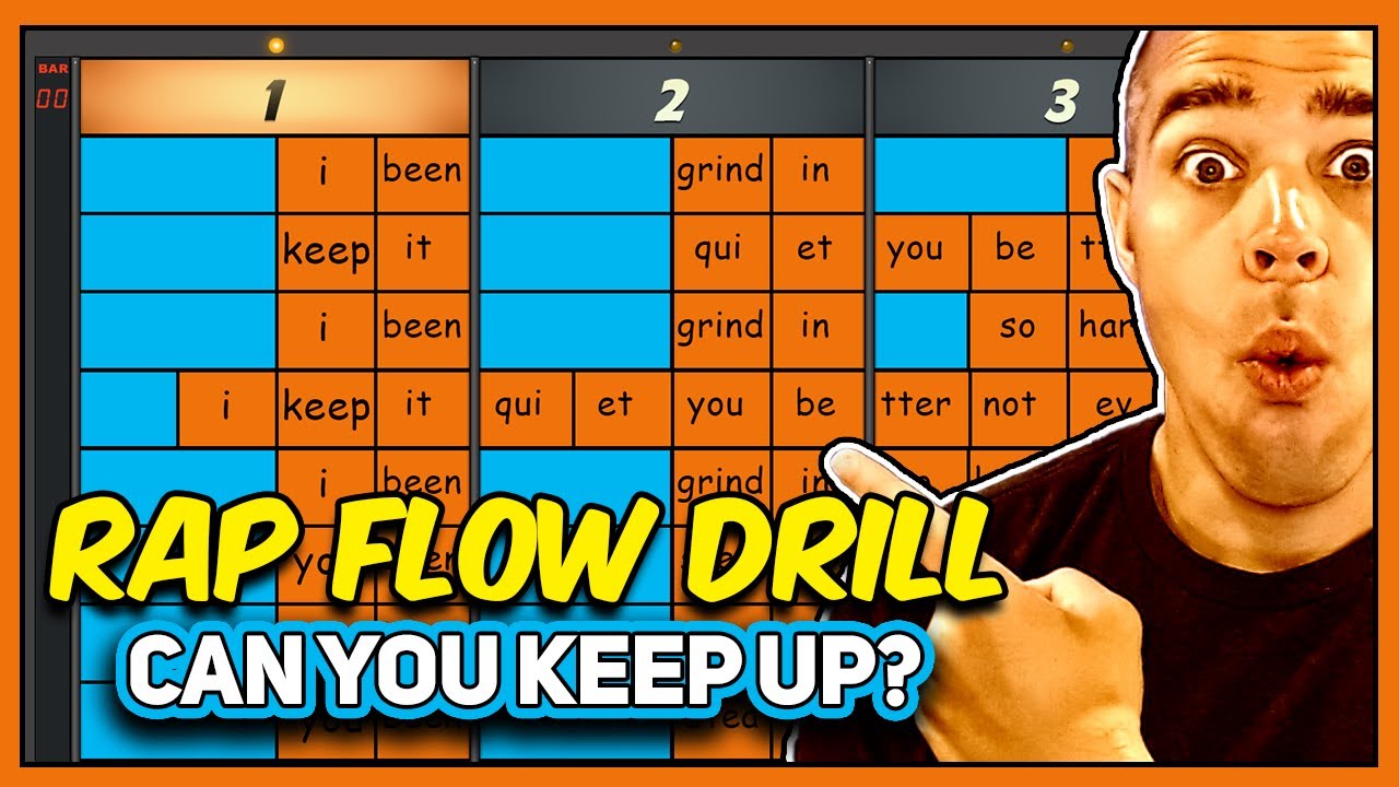 Master Your Rap Flow with This Drill! Can You Keep Up? - YouTube