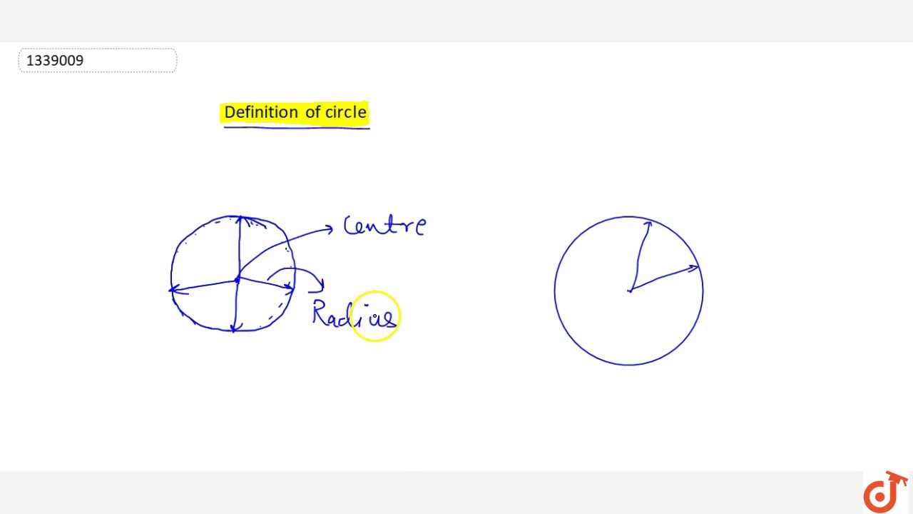 Definition of circle - YouTube