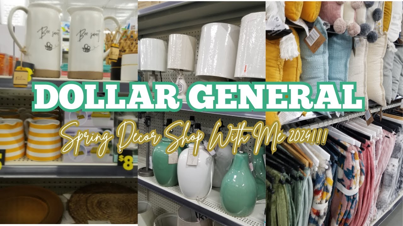 *NEW* DOLLAR GENERAL SPRING SHOP WITH ME 2024/ DOLLAR GENERAL SHOP WITH ...