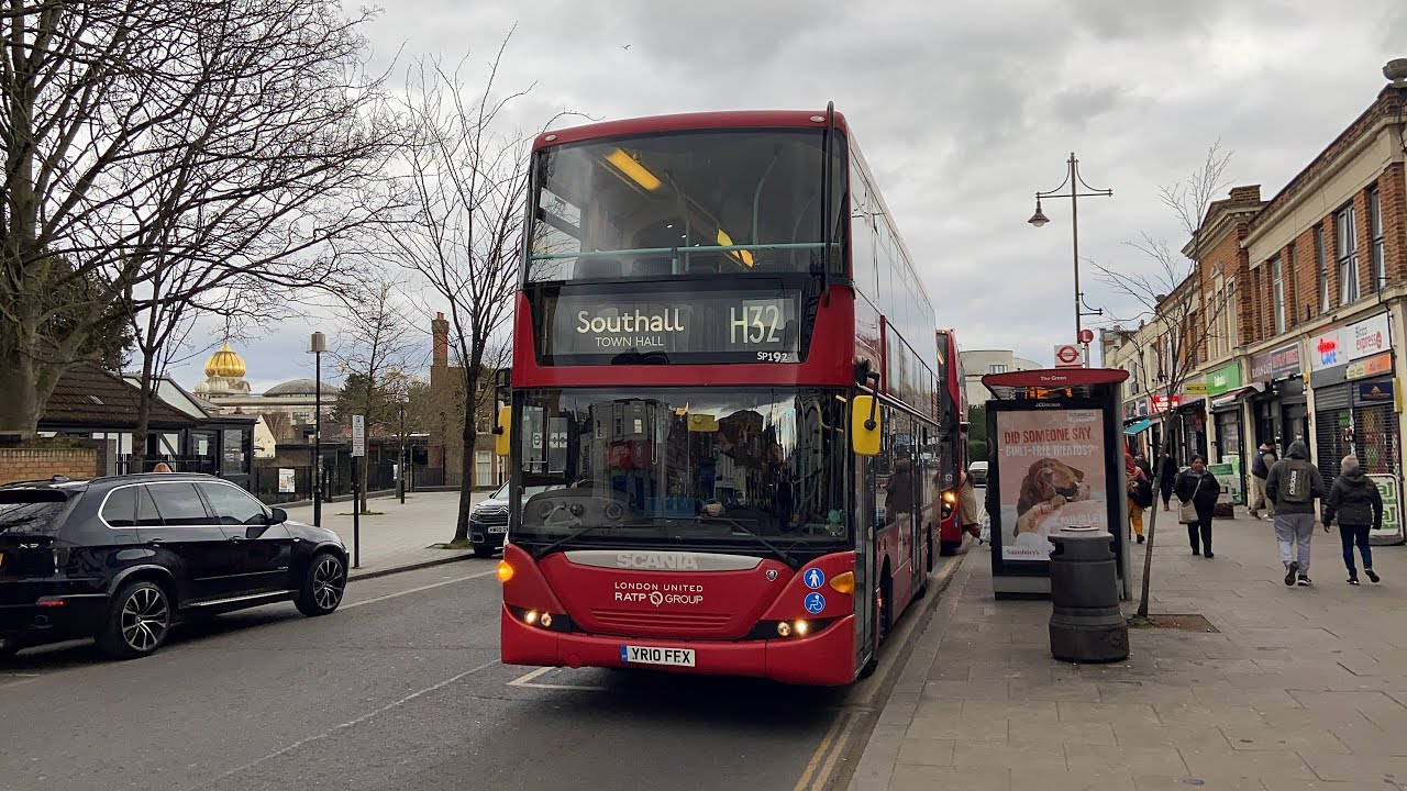 *Last Day* Journey on the H32 - London United | Scania Omnicity N230UD ...