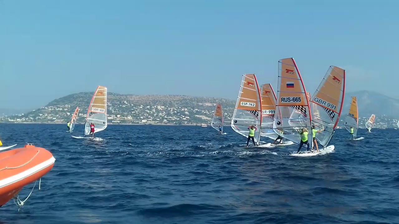 European Techno Greece U17 Youth Girl at mark 1 - YouTube