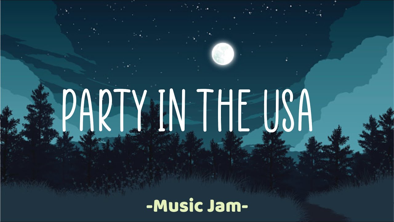 Party In The USA - Miley Cyrus | Lyrics - YouTube