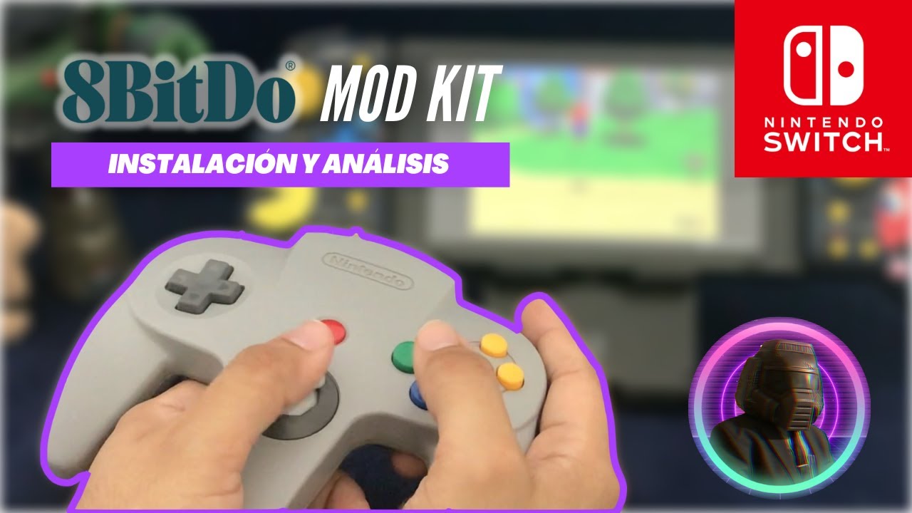 ¿Cómo usar tu control de N64 en Switch? Tutorial 8Bitdo Mod Kit - YouTube
