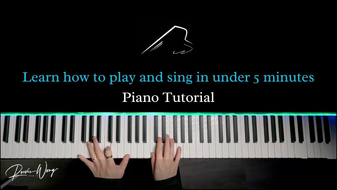 Learn how to play and sing in less than 5 minutes - YouTube