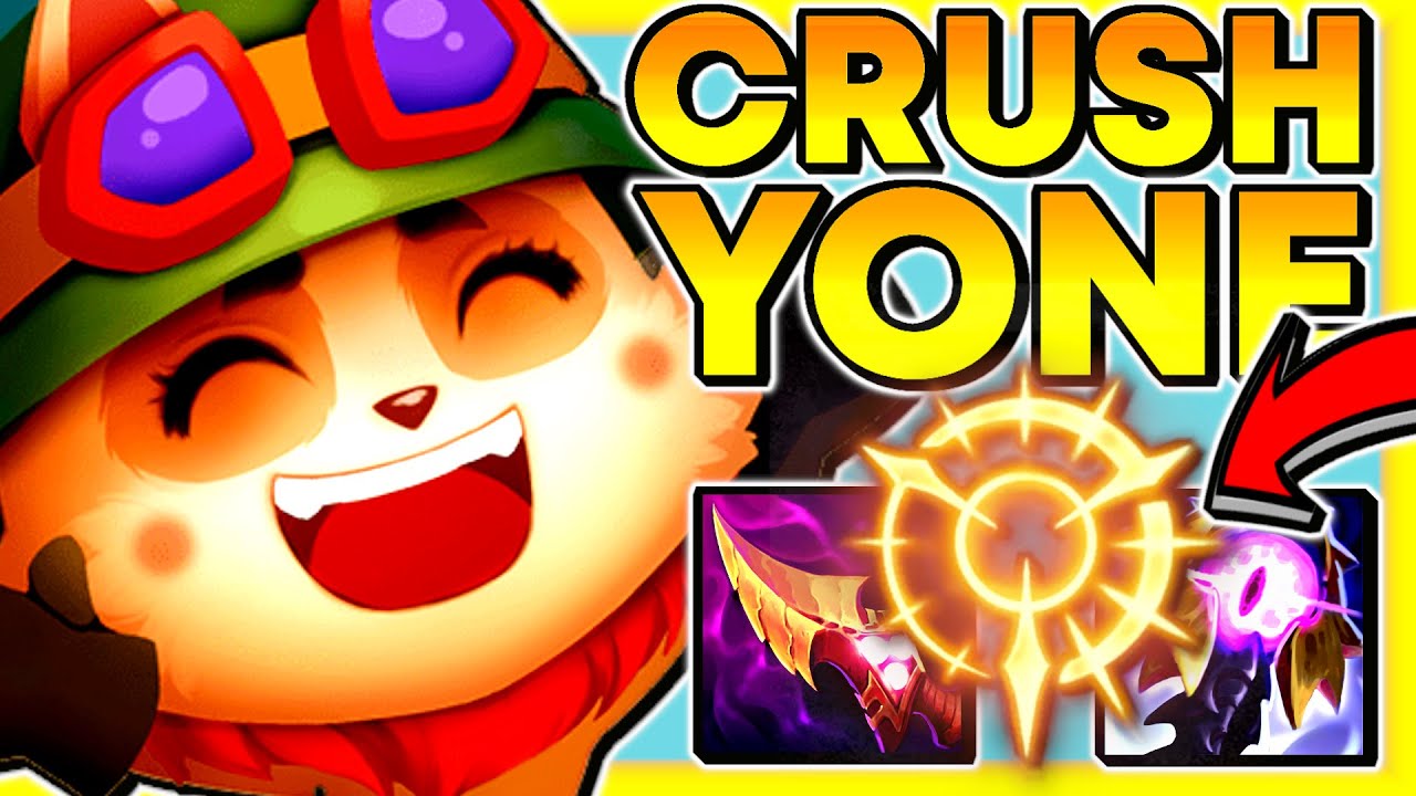 TEEMO vs YONE TOP BEST BUILD TEEMO BUILD vs YONE TOP #teemo # ...