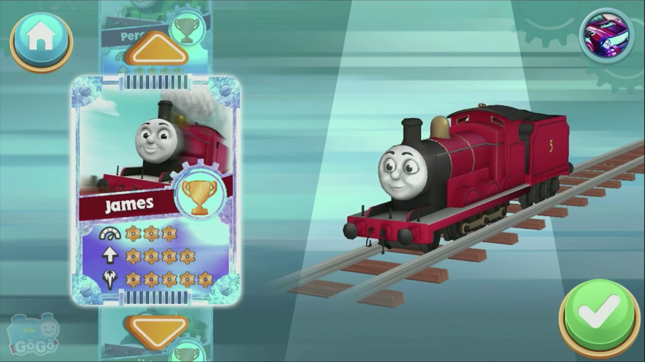 Thomas VS James Diamond Racer at Funnel Tunnel Fun Train Thomas and ...