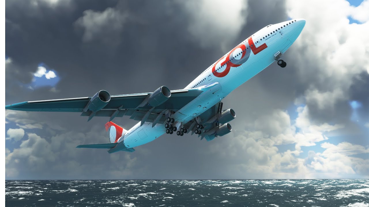 Impossible Landing GOL BOEING 747 at Dabolim Airport - MFS2020 - YouTube