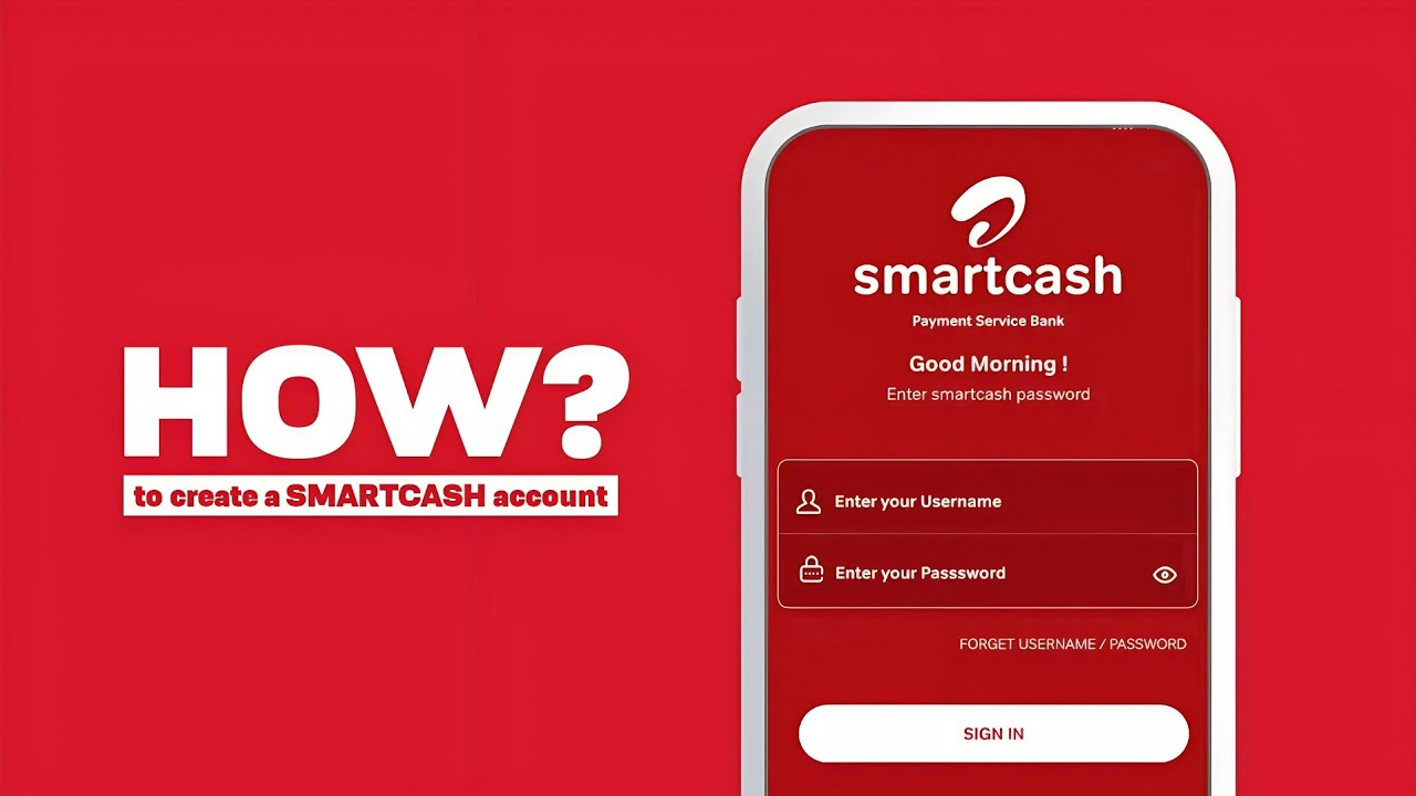 SMARTCASH Account Setup Made Easy with Airtel Nigeria - YouTube