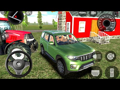 Indian Cars Simulator 3D 2023 #18 Mahindra Scorpio N gadi game || Car Game