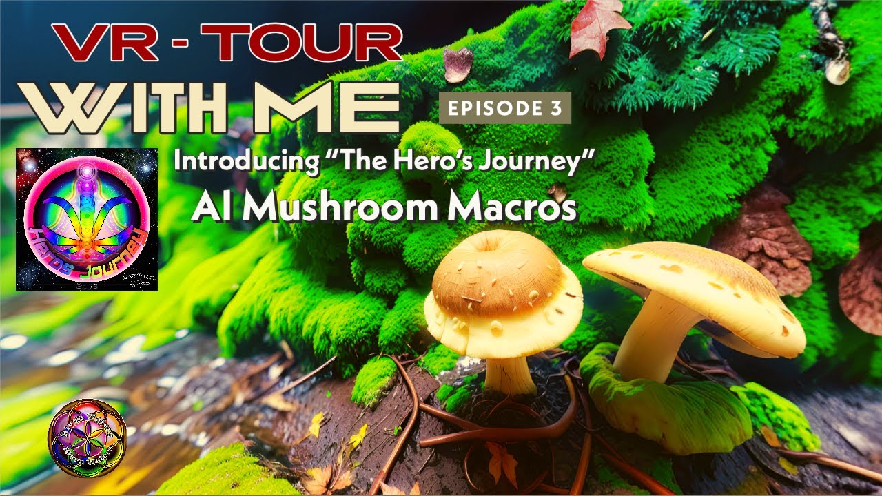 Blockade Labs Skybox AI Mushroom Macros & The Hero's Journey | VR Tour With ME - YouTube