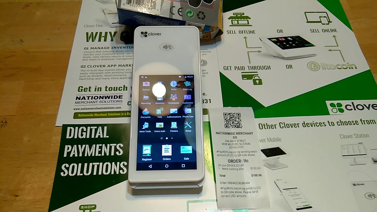 Clover Flex and Adding inventory - YouTube