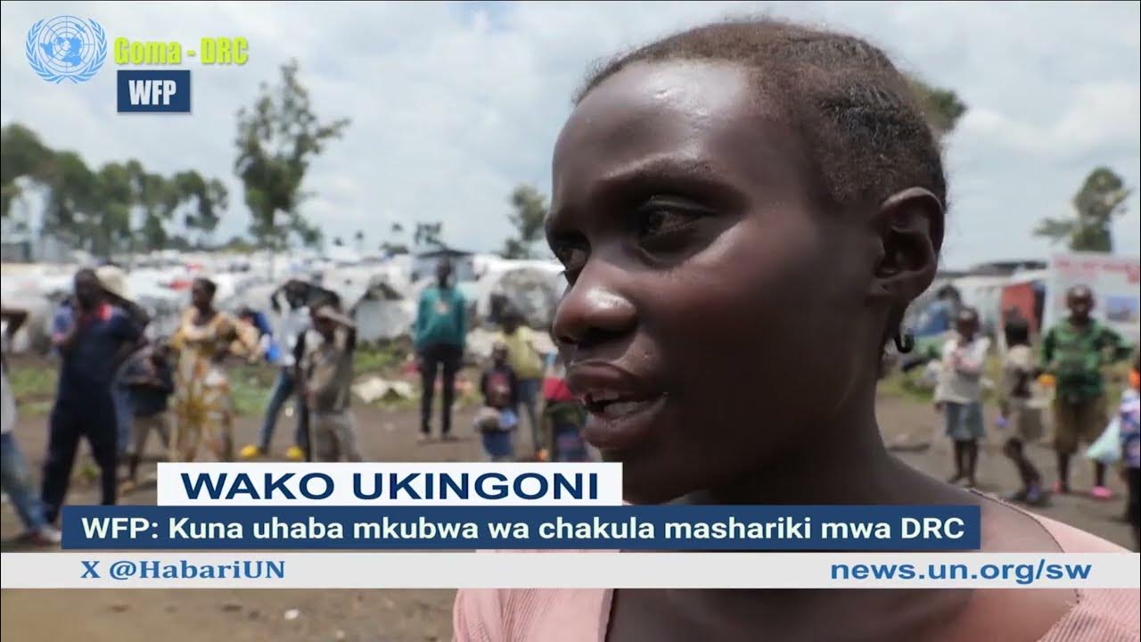 Mashariki mwa DRC kuna uhaba mkubwa wa chakula-WFP. - YouTube
