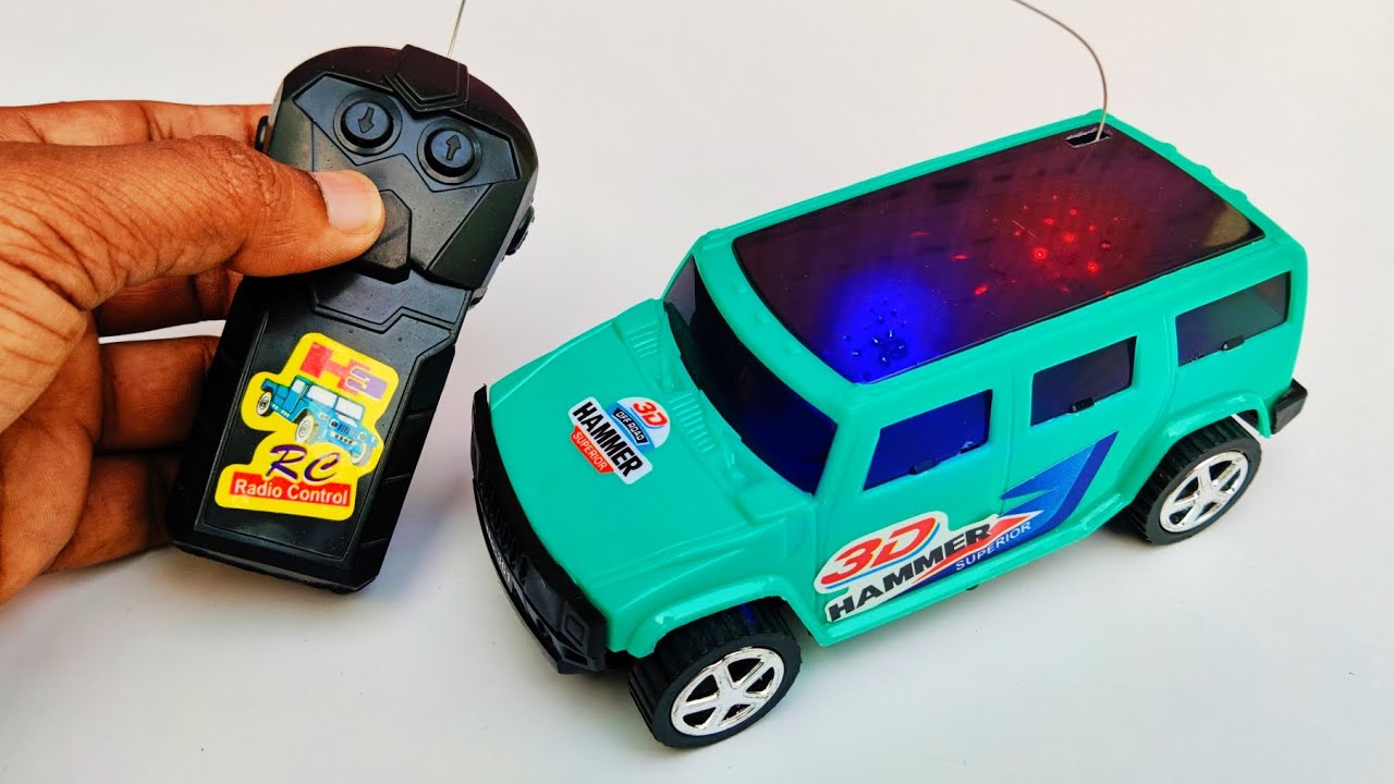 Unboxing remote control hammer car - YouTube