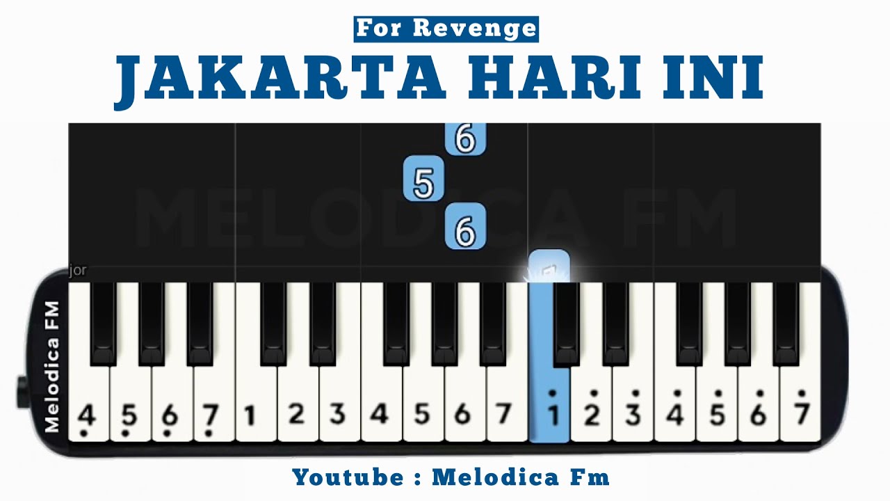 Jakarta Hari Ini | Tutorial Pianika Pemula - YouTube
