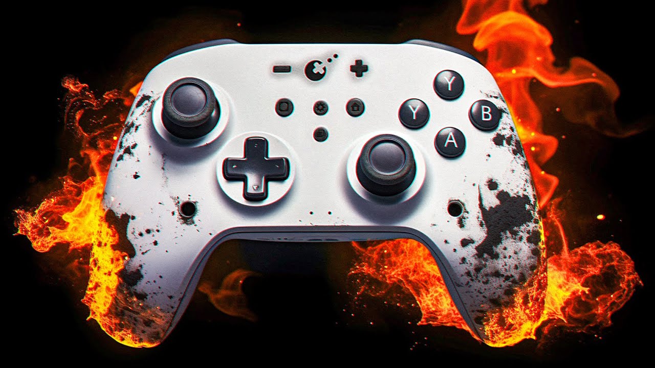 Destroying this controller until it gets stick drift - YouTube