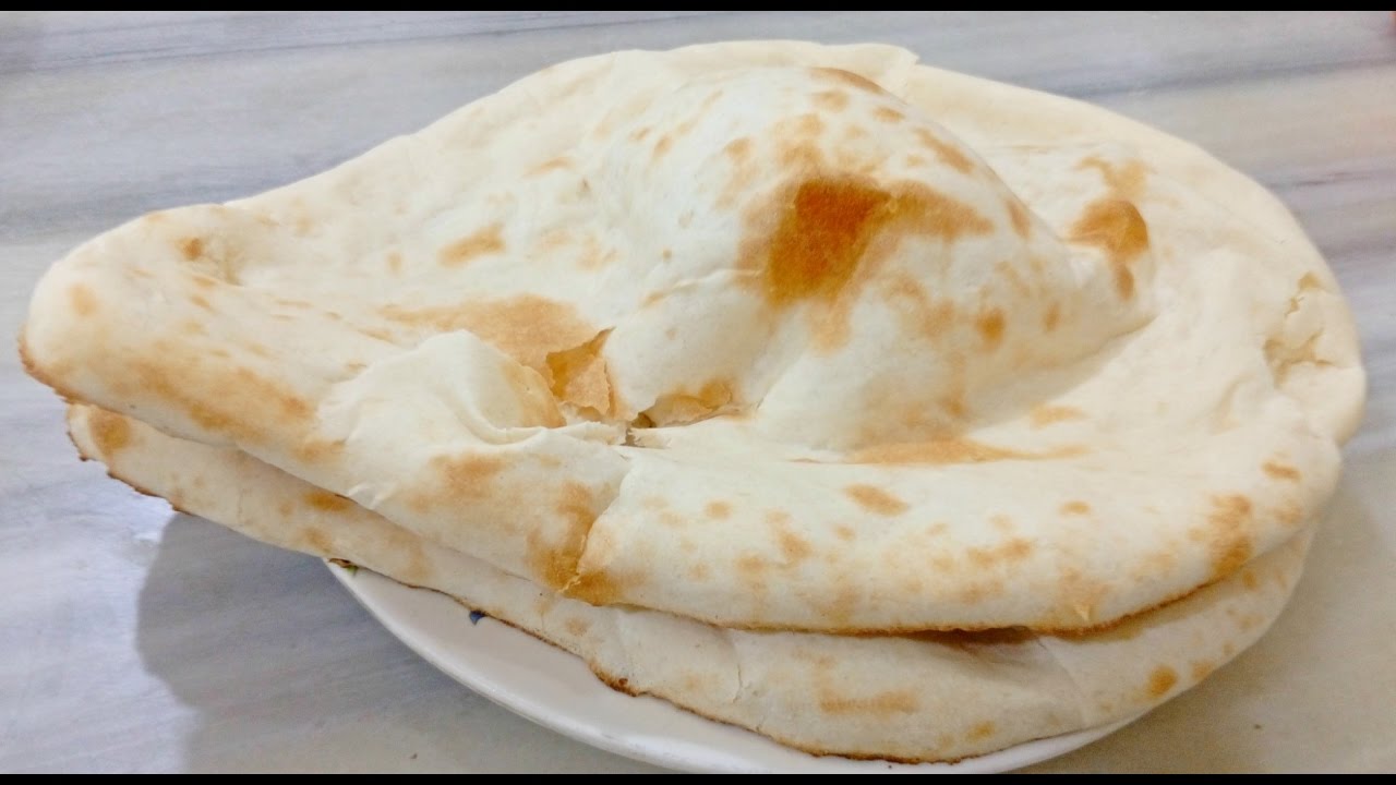 চুলায় তৈরি বাটার নান রুটি | how to make naan roti at home in bangla ...