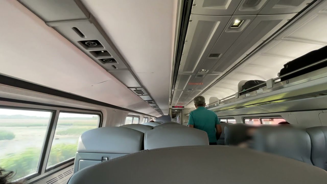 Amtrak Valley Flyer Train Ride - YouTube