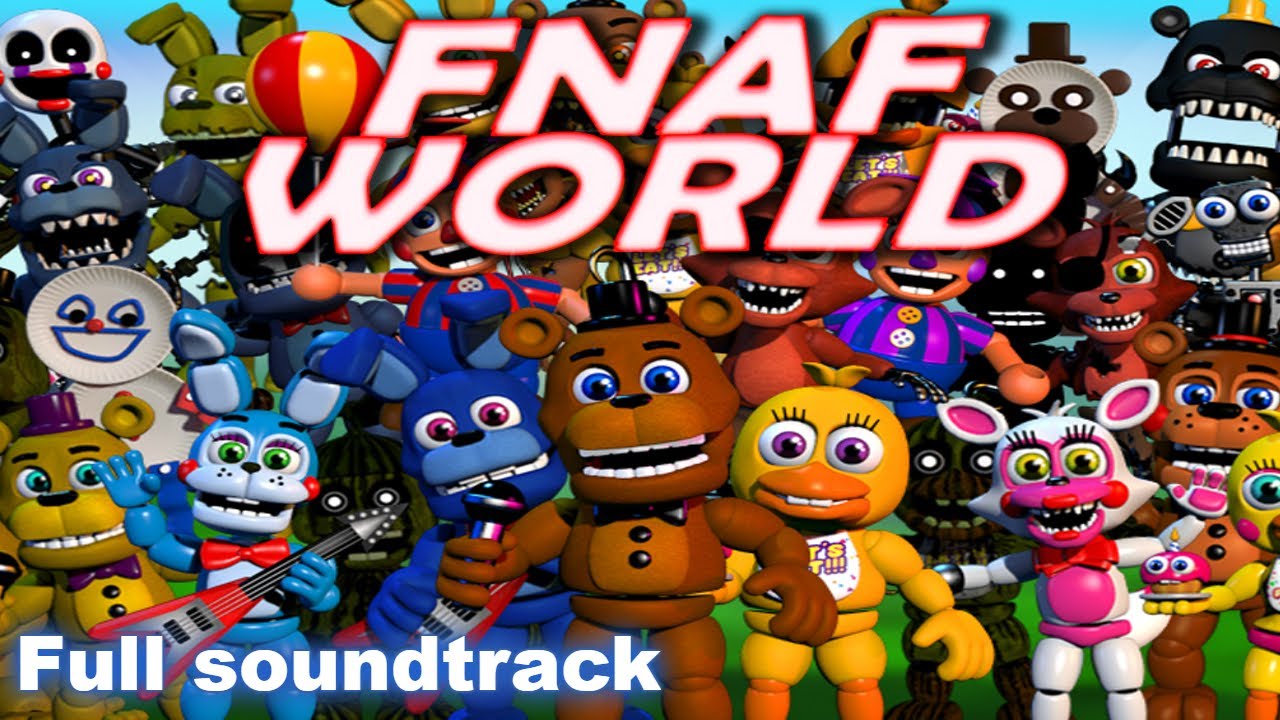 Fnaf World Ost Title Screen Youtube