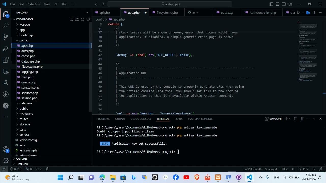 Laravel Config And Files Systems - YouTube