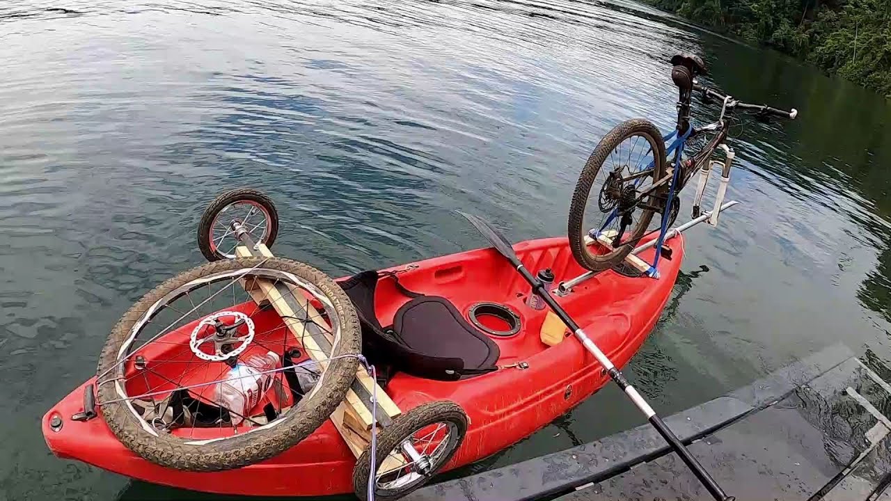 Vehiculo anfibio de pedales kayak bicicleta-Pedal amphibious vehicle ...