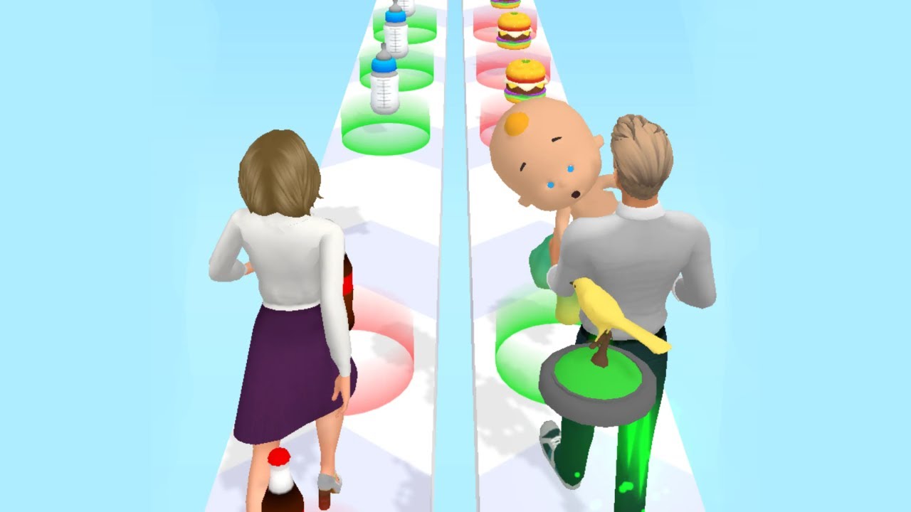 Baby Shuffle Run - Funny Mobile Gameplay Walkthrough - Android/iOS #1 ...