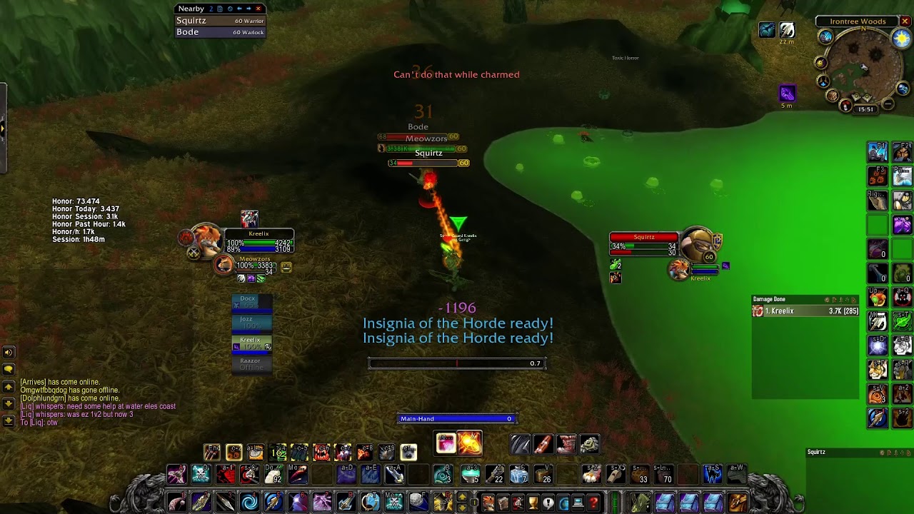 Kreelix [Classic WoW Hunter] World PvP - YouTube