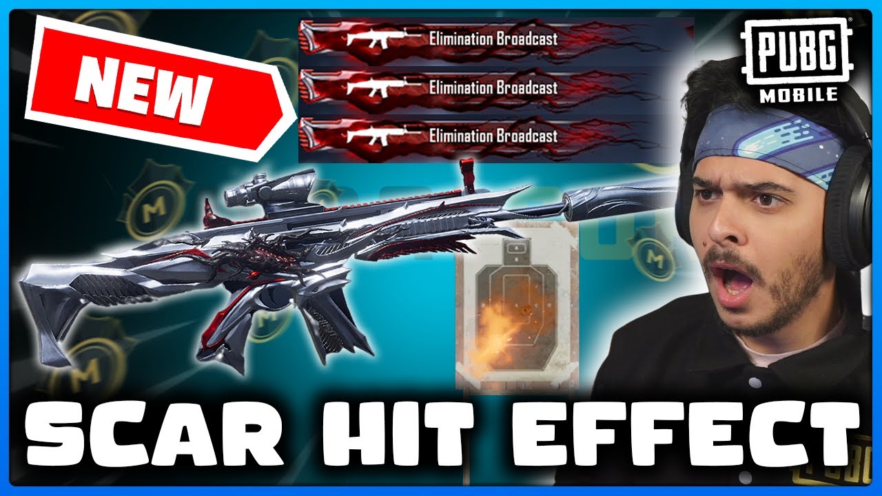 NEW VENOM SCAR HIT EFFECT GUN LAB! MAXED OUT! 🔥PUBG MOBILE LIVE🔥 - YouTube