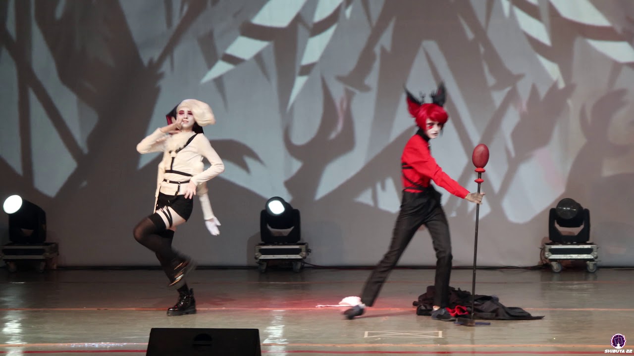 Hazbin Hotel, Alastor Radio Demon, Angel Dust (Фан-дефиле) - Shibuya 22 ...