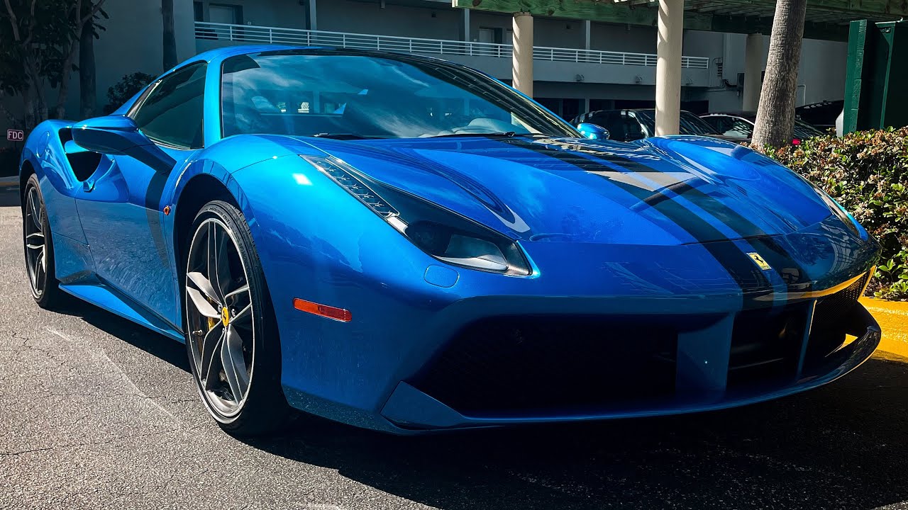 Luxury Car Spotting at the Longboat Key Club + Car Meet! - YouTube