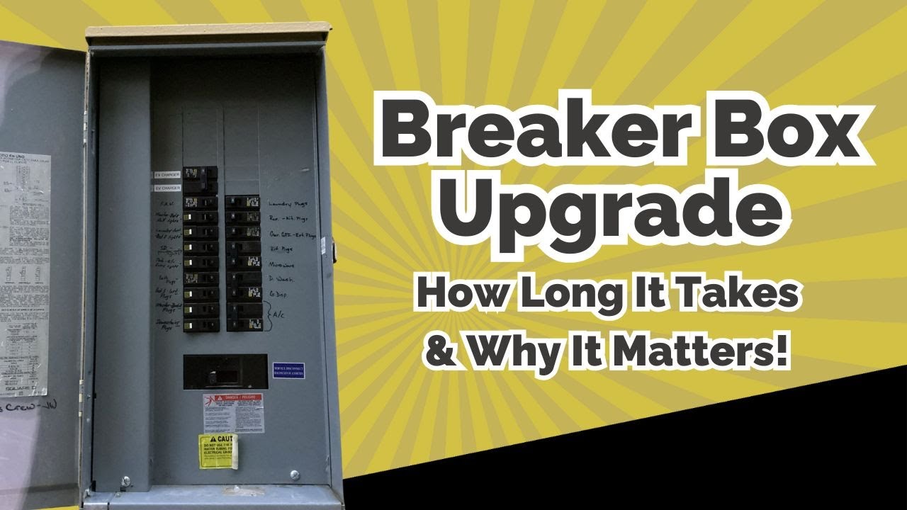 Breaker Box Upgrade 🔌 How Long It Takes & Why It Matters! ⚡ (Safety ...