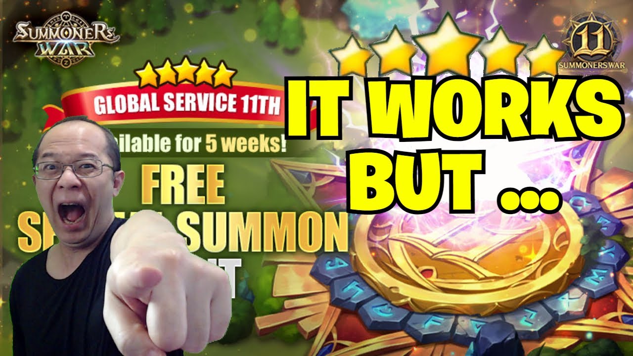 THIS IS TOO FUNNY!!! FREE SP SUMMONS on 12 Accounts (Summoners War ...