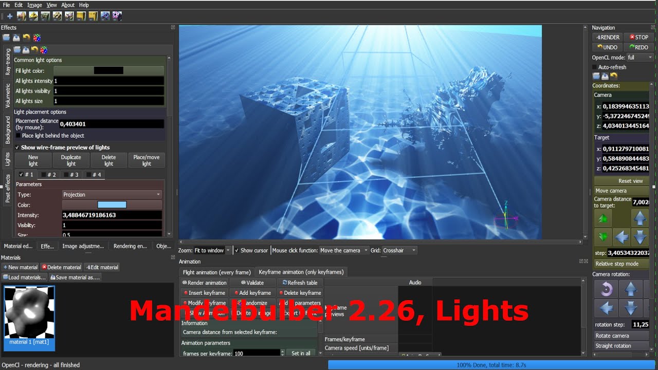 Mandelbulber 2.26 Les Lumiéres etc... - YouTube