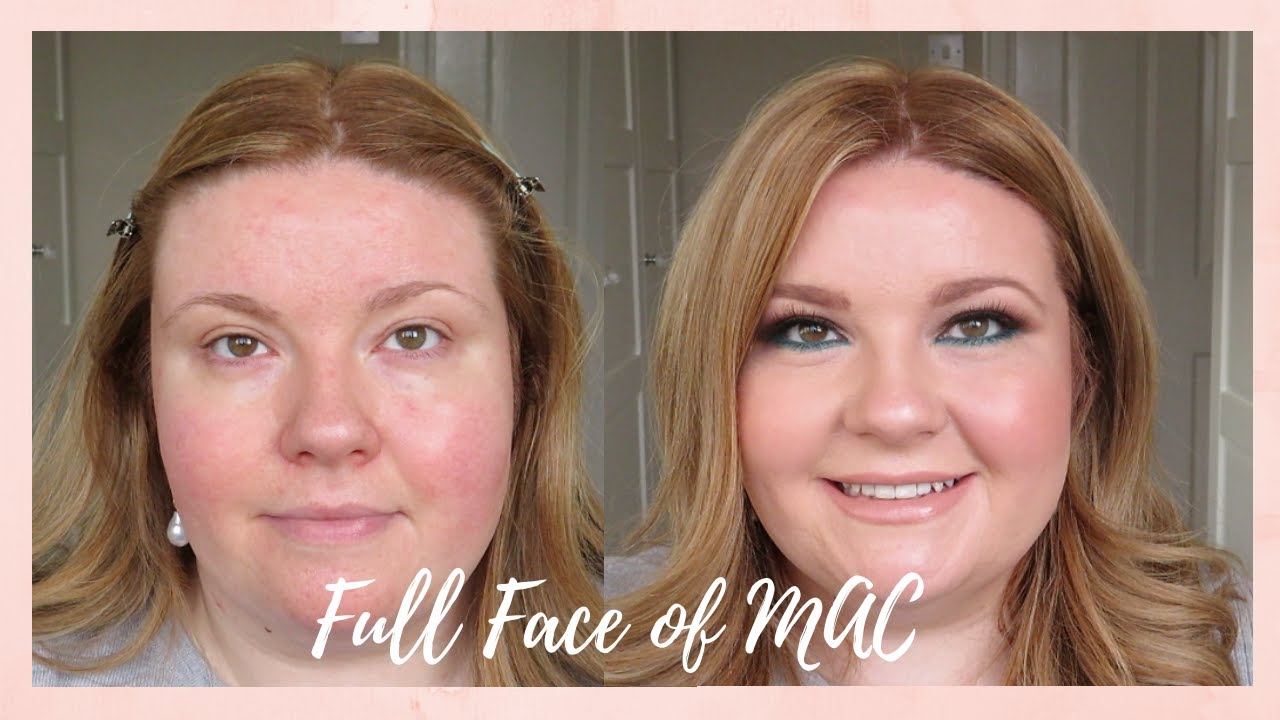 Full Face of MAC - Brown Smokey Eye, Minted Liner | Emma Swann - YouTube