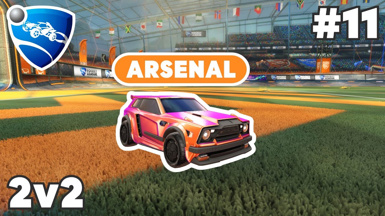 Arsenal Ranked 2v2 PRO Replay #11 - Rocket League Replays - YouTube