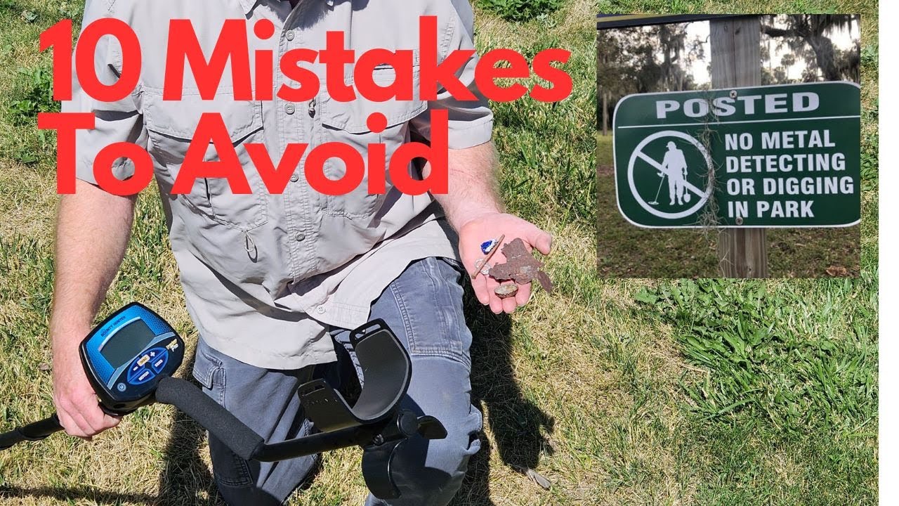 Beginner Metal Detecting Mistakes You're Probably Making - YouTube