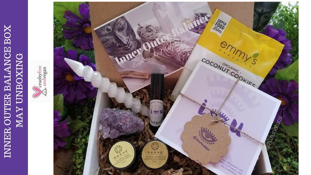 INNER OUTER BALANCE BOX UNBOXING | MAY 2018 | NEW WELLNESS SUBSCRIPTION ...