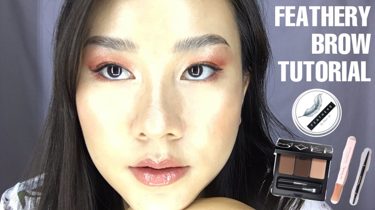 FEATHERY BROW TUTORIAL | CARA BIKIN SERAT ALIS - YouTube
