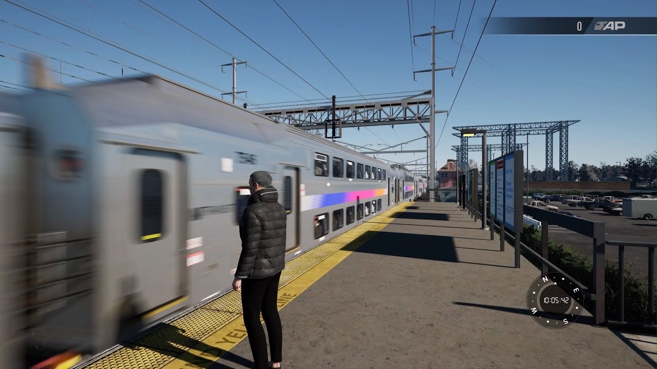 Train Sim World 3 (PS5): NJT ALP-46 w/ Multi-Level Cars & Amtrak Acela ...