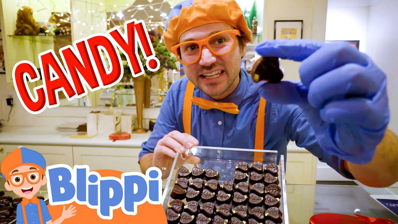 Yummy Blippi Chocolate Snacks! | Food and Snacks For Children ...