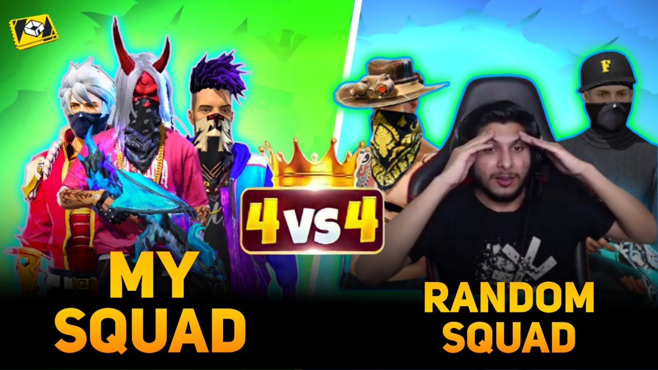 My Squad Vs Ng Squad 4 Vs 4 Live Custom Unlimited Diamond Gaveways#002 ...