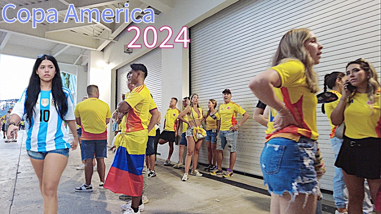 Miami Mayhem! Fans STORM Hard Rock Stadium for Copa America Final ...