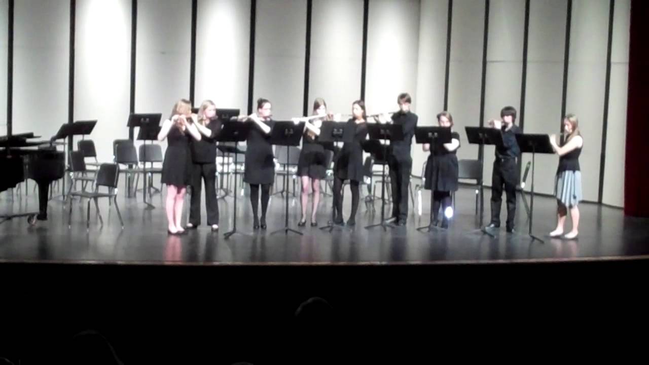 EPHS Flute Choir plays The Liberty Bell March by J.P. Sousa - YouTube
