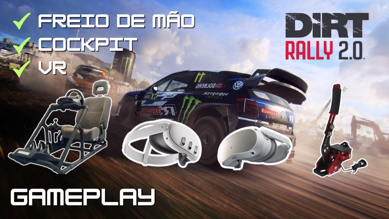 DIRT RALLY 2.0 VR - GAMEPLAY | PCVR | G29 | PT-BR - YouTube